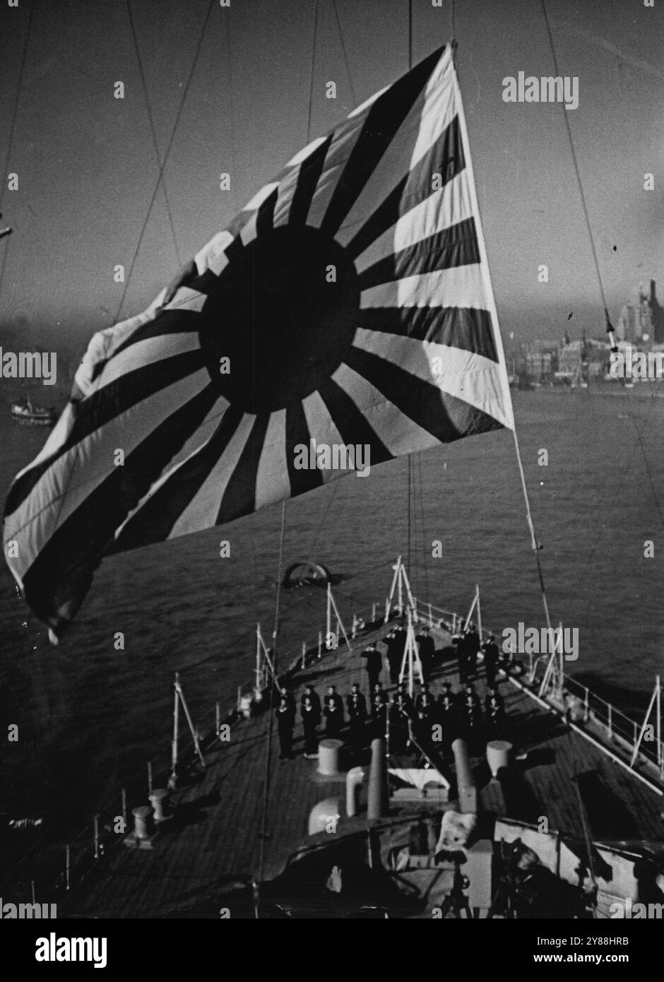 Misc. - Flags - Japan. December 7, 1938. (Photo by J.P.L. Photo Stock ...