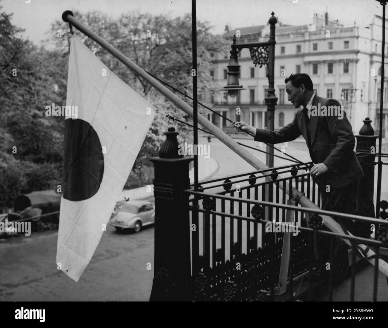 British diplomatic flag Black and White Stock Photos & Images - Alamy