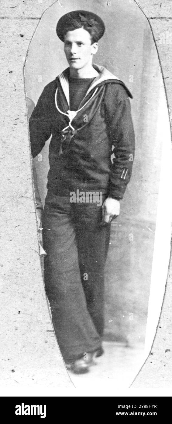 A Torpedo man in the Royal Navy. May 10, 1950 Stock Photo - Alamy