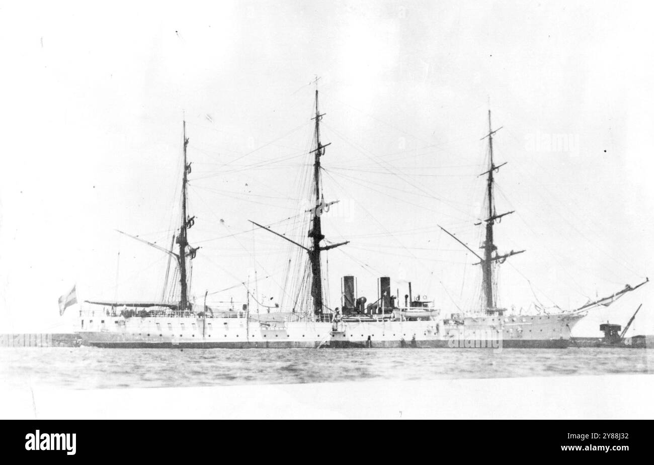 This ship was the entire strength of the Peruvian Navy when Bailey ...