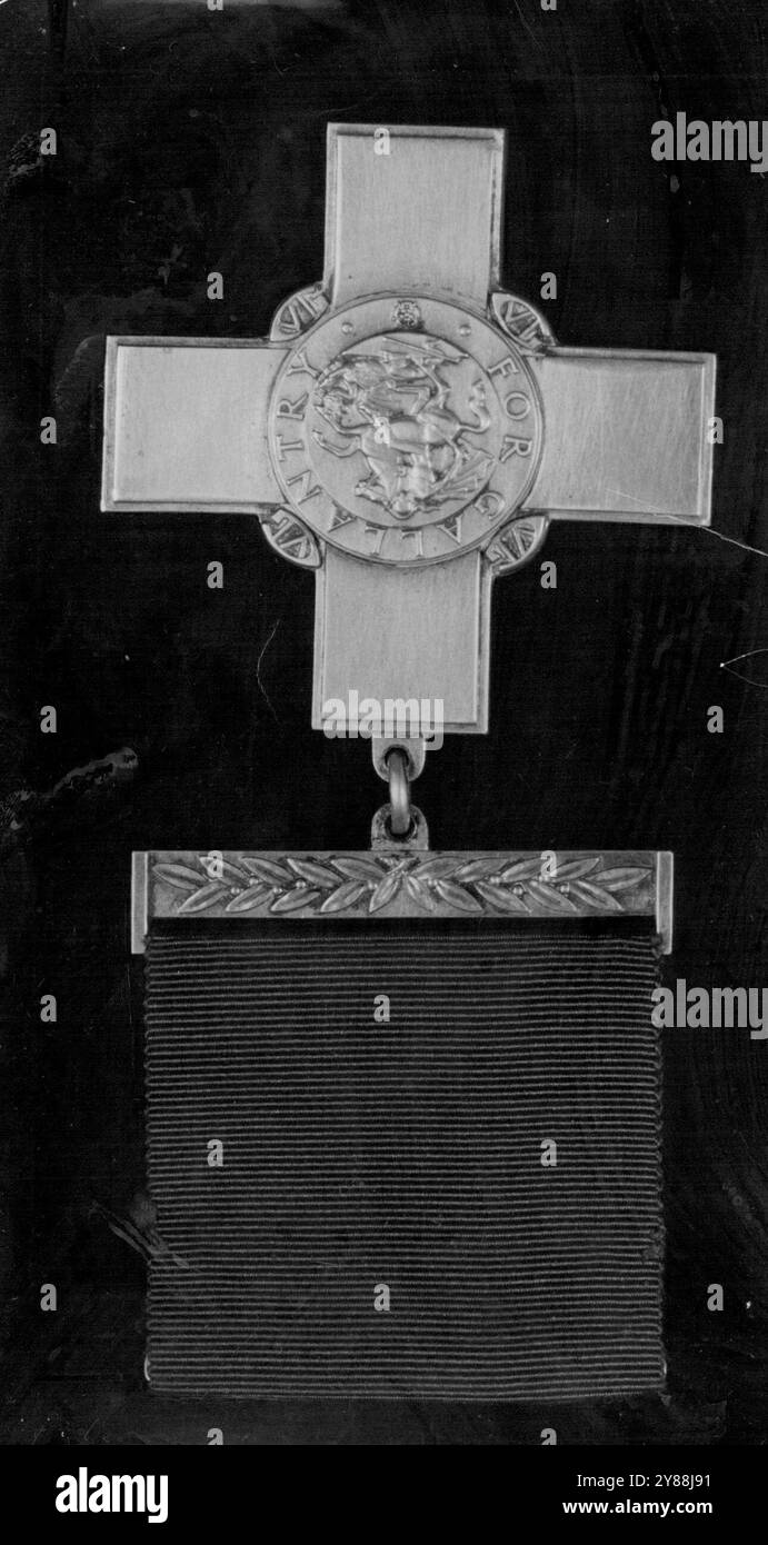 Constable Bailey won posthumous George Cross and sergeant's rank. April ...