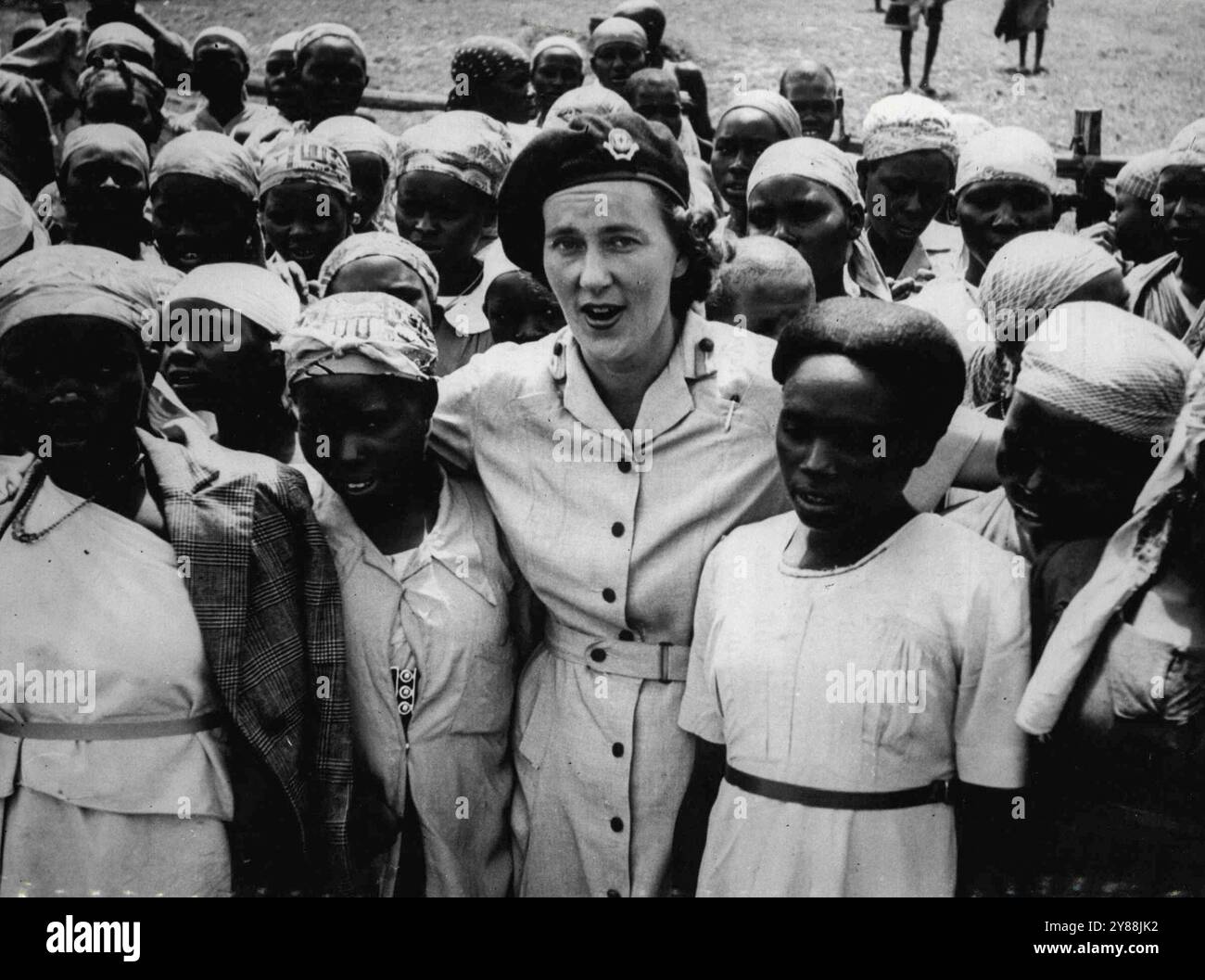 She Beats Mau Mau With SongIt's a Kikuyu chorus. And leading it is a 27 ...