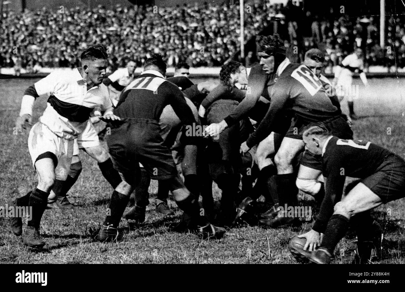 Australian rugby league tour of england 1933 1934 hi-res stock ...