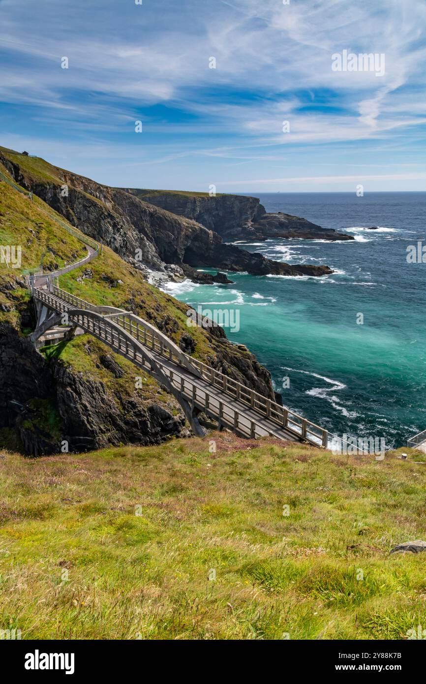Aerial view bridge mizen head hi-res stock photography and images - Alamy