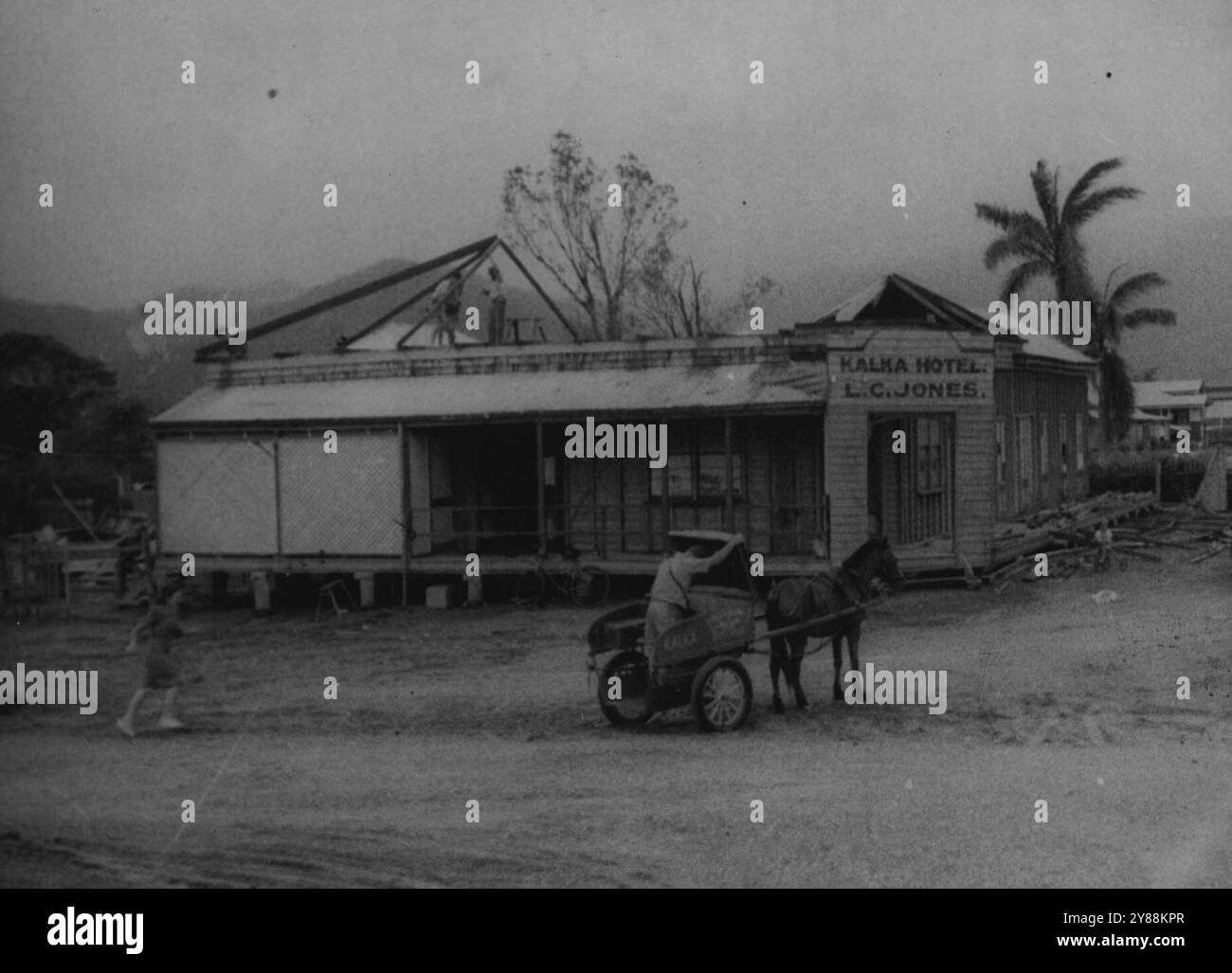 Cyclone Damage: Buildings of all descriptions suffered during the ...