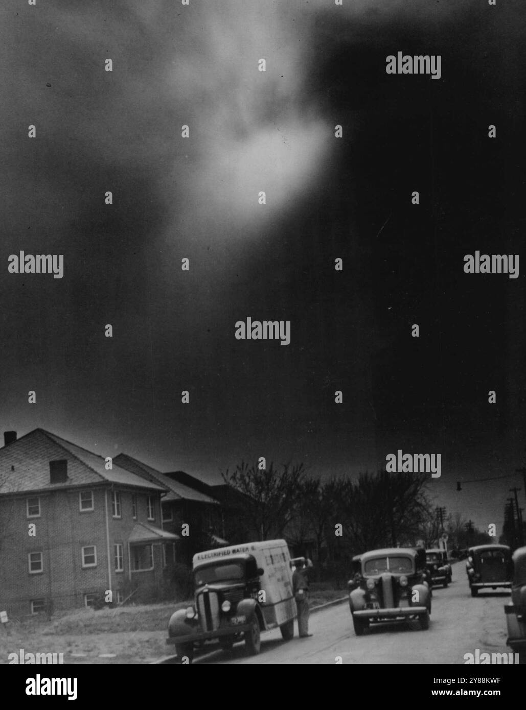 Dust Blows On The Tail Of The Tornadoes -- While Tornadoes ripped their ...