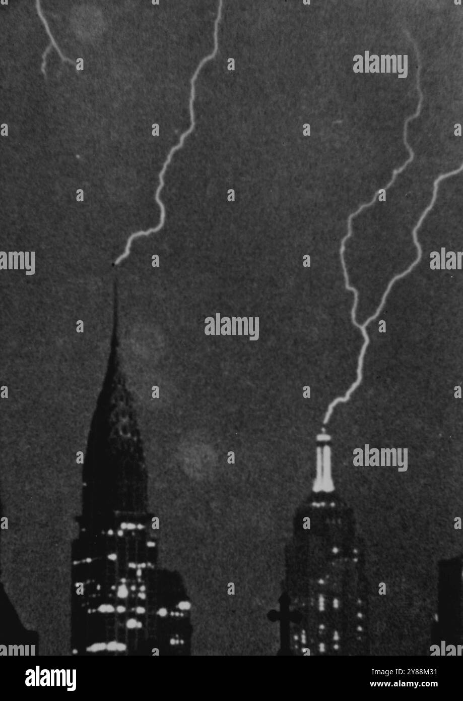 New Yorkers have ***** thoroughly acquainted with thunder showers and ...