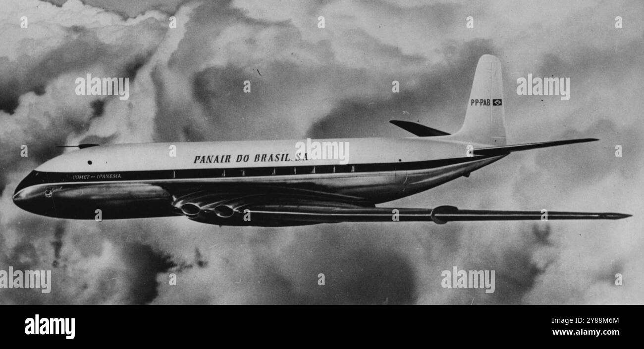 Comet In The South American Way -- Britain's air supremacy begins to ...