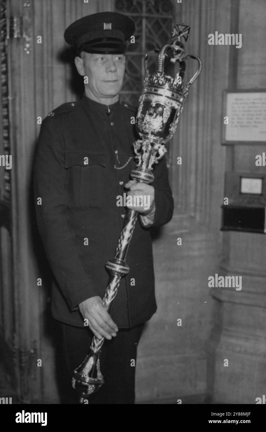 New Speaker's Mace For Australia -- The new speaker's Mace which is to ...