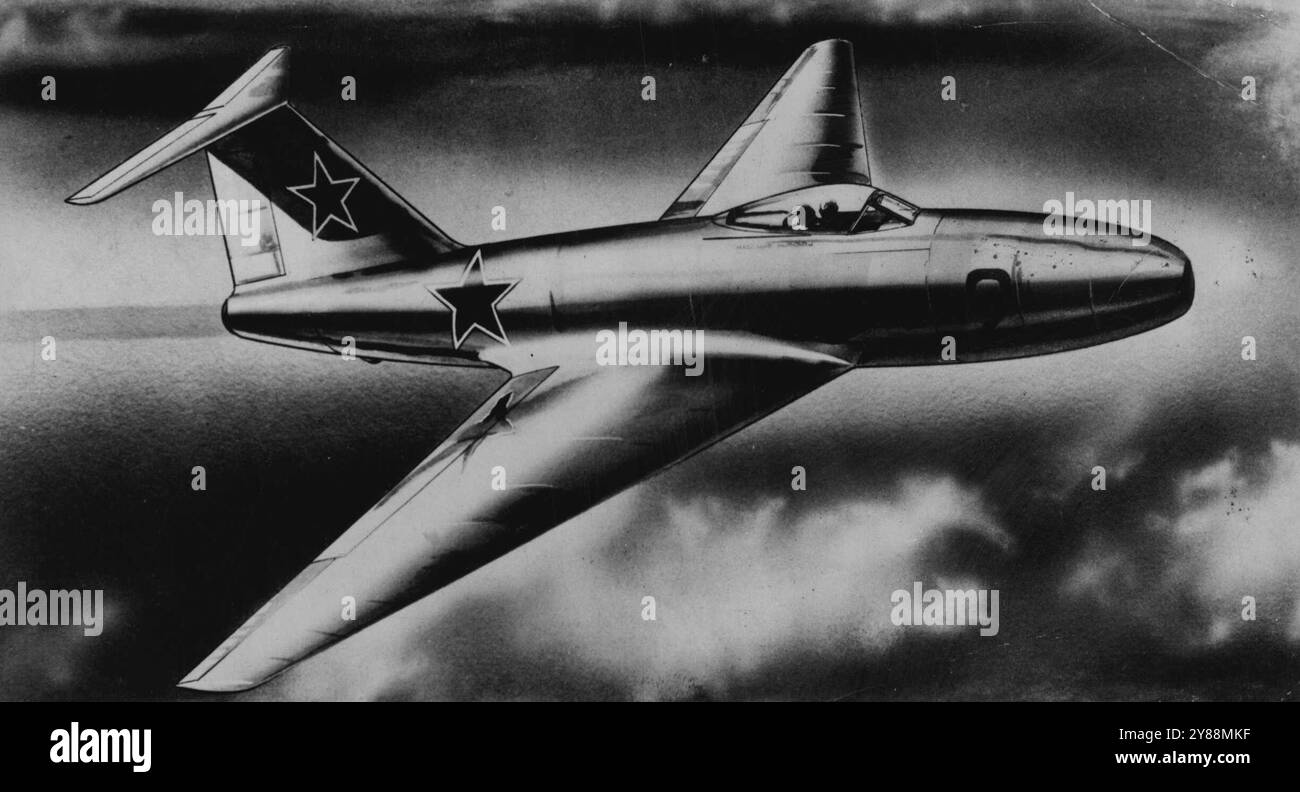 Reported Russian Version of German Jet -- This drawing appearing in the ...