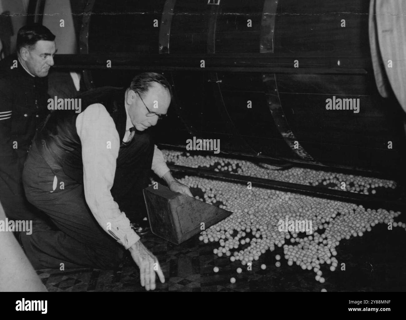 Sensation: After the major prizes had been drawn in today's lottery, No ...