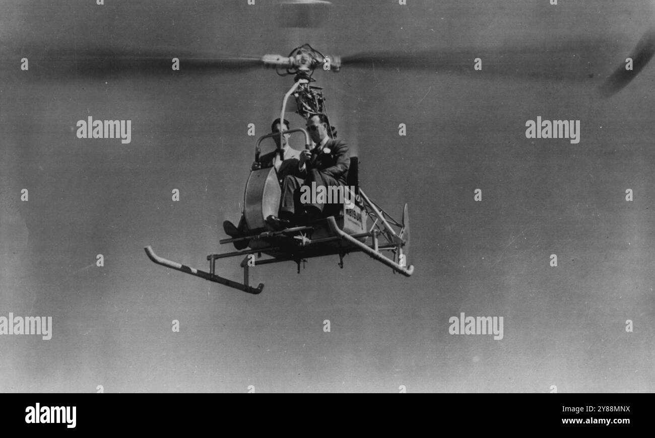 Holland's Prince Tries An American 'Windmill' -- Prince Bernhard of the ...