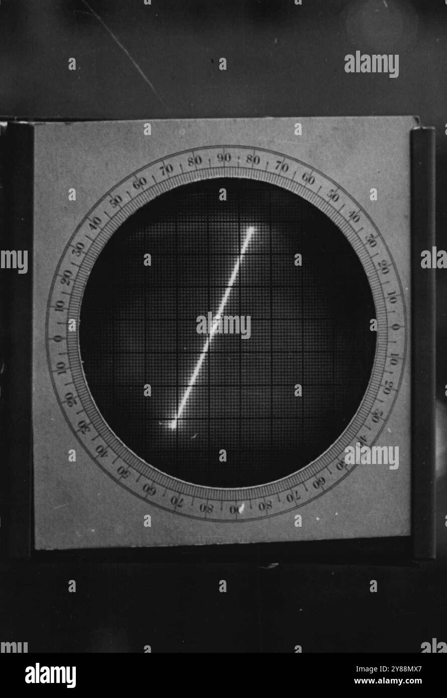 Cathode Ray indicators similar to this one installed at the Radio ...
