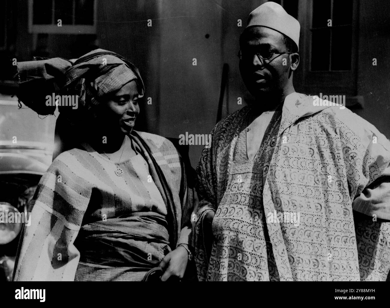 Mrs. Hannah Awolowo in London. Three were three sweaters under the ...