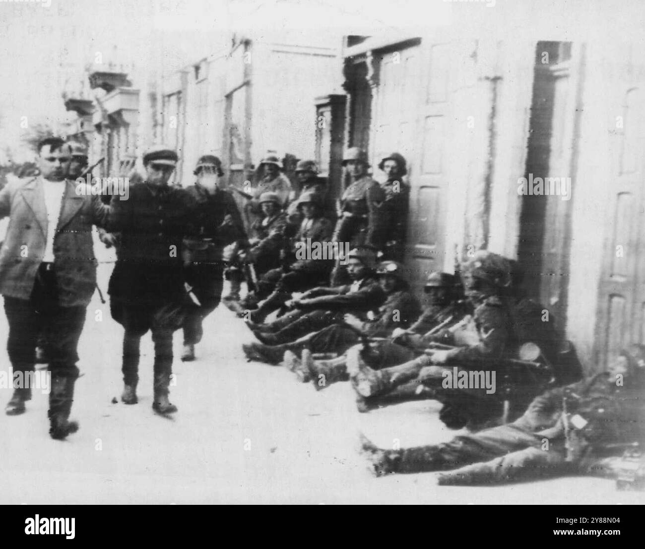 Captured Russian Civilian Snipers - This photo, Radioed here from ...
