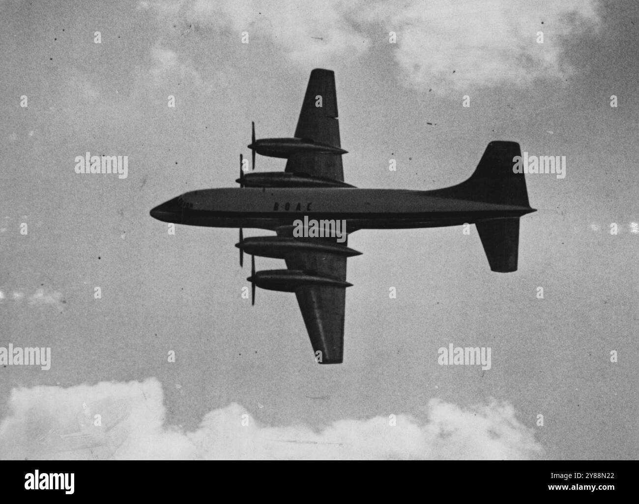 The Farnborough Air Display -- The Bristol Britannia, Britains late ...