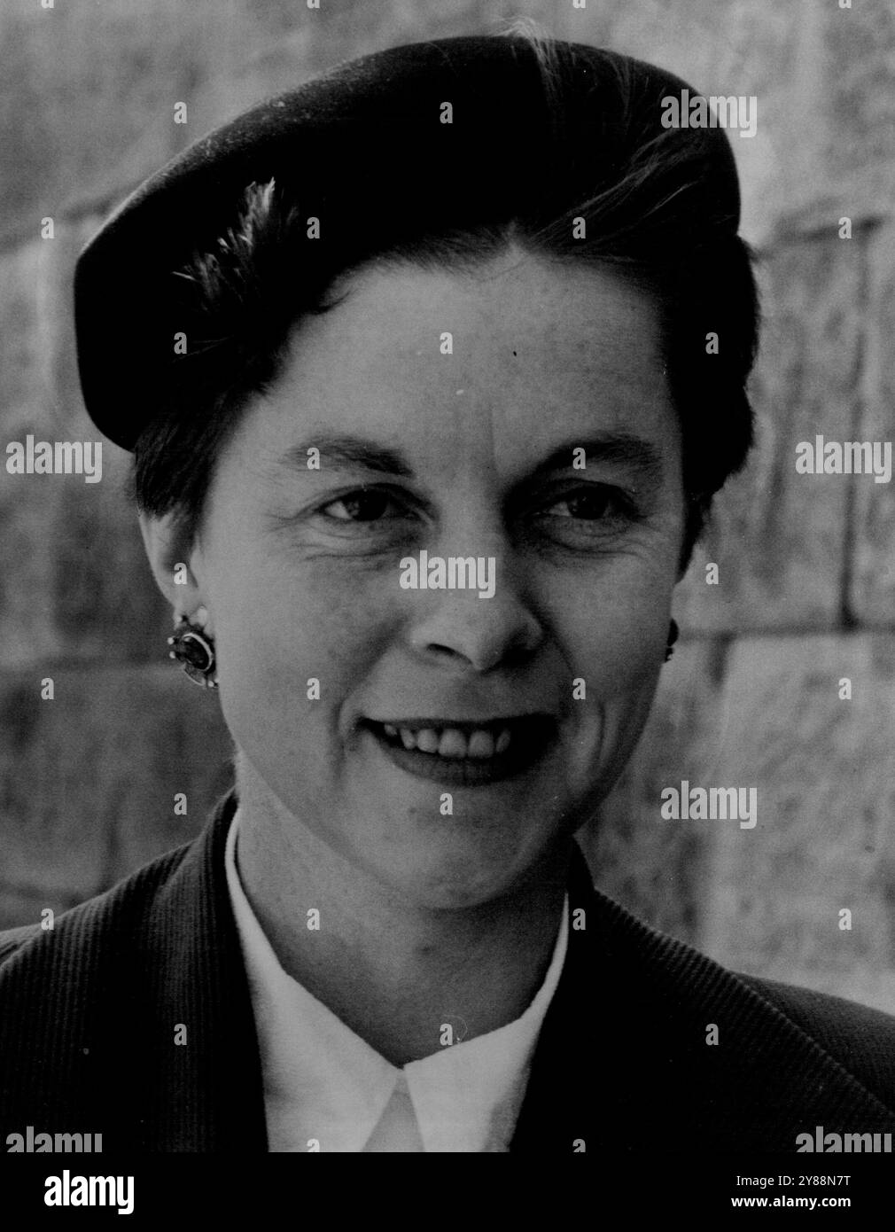 Miss. June Barnett, Petrov R.C. March 18, 1955 Stock Photo - Alamy