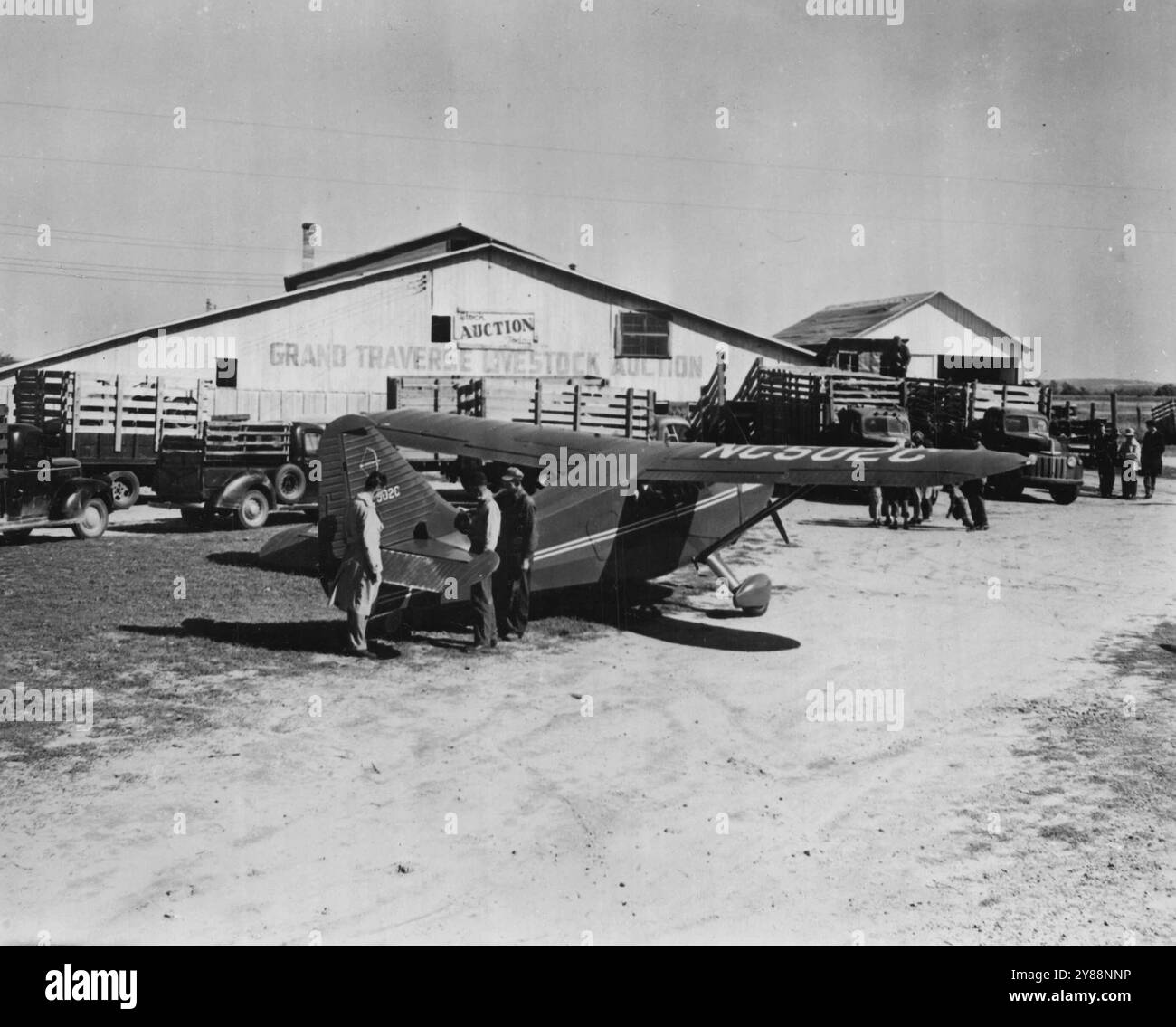 Aviation 949A - Stinson Flying Station Wagon. April 14, 1950 Stock ...