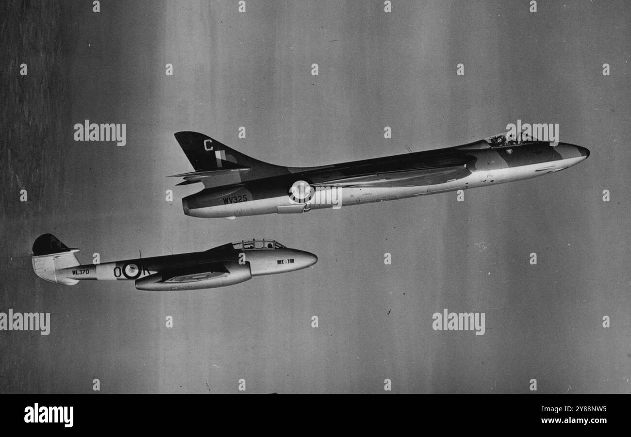 Chasing The Hunter -- The Hawker Hunter becomes the hunted as the R.A.F ...