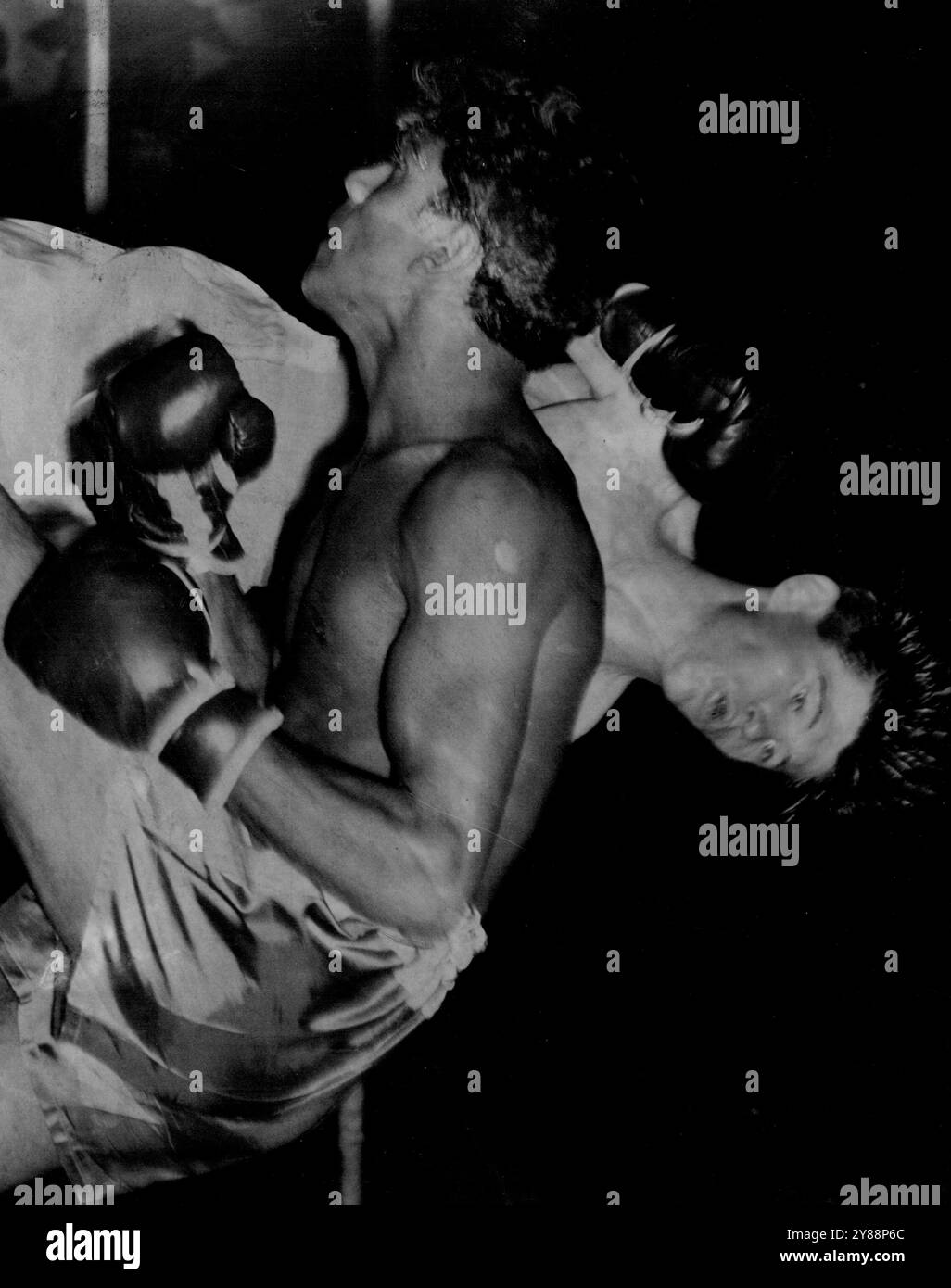 Johnny Jarrett; Frank Bennett. December 16, 1955 Stock Photo - Alamy