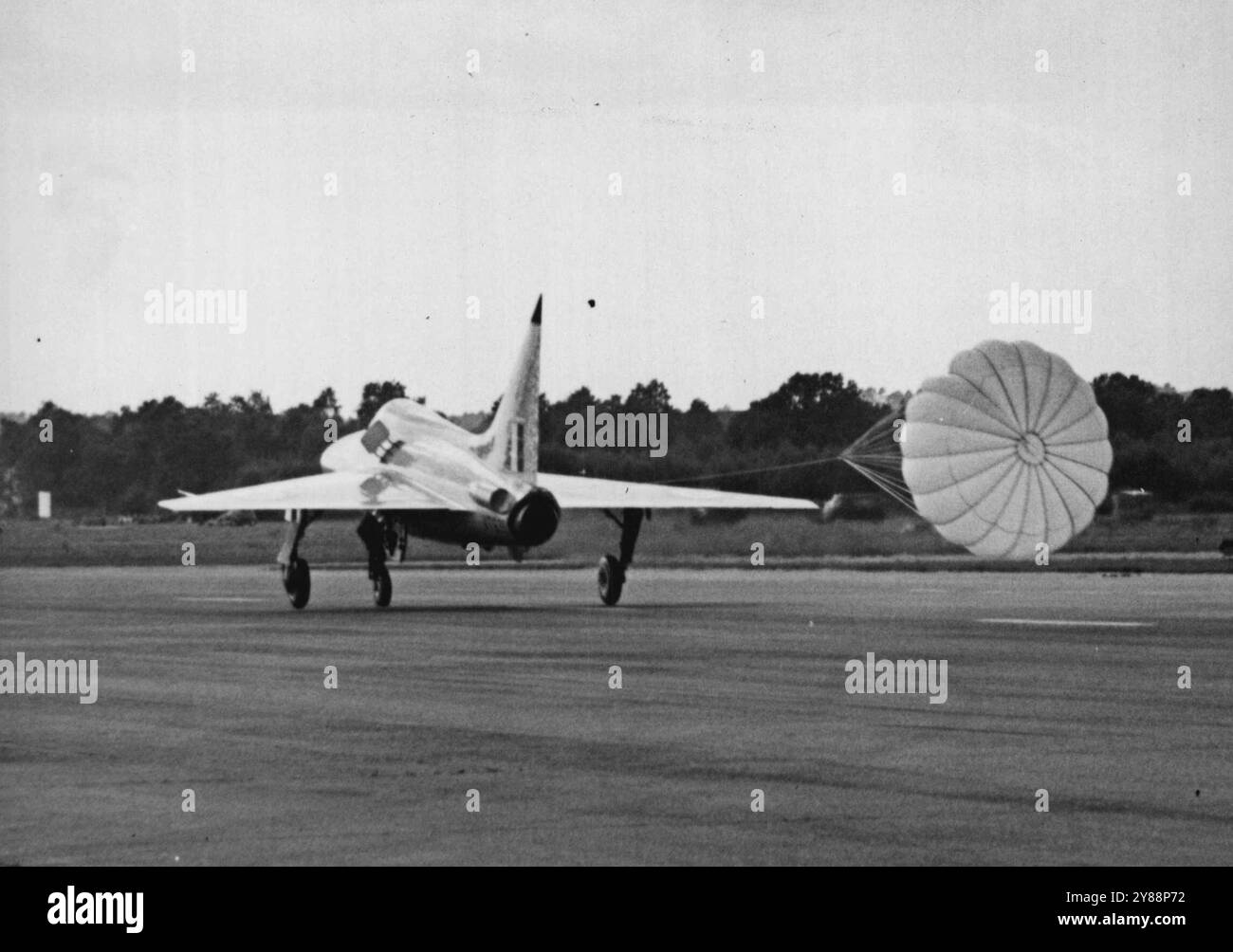 S.B.A.C. Flying Display At Farnborough -- The Boulton-Paul P111A. Delta ...