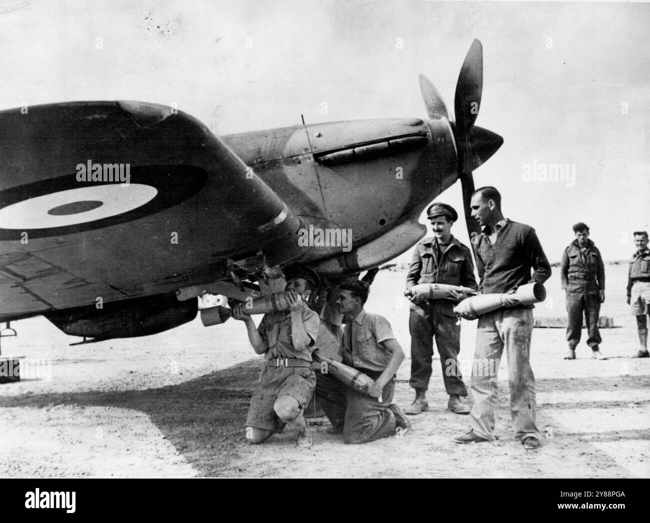 Department Of Air -- Hurri-bomber! Straight from the battle-front here ...