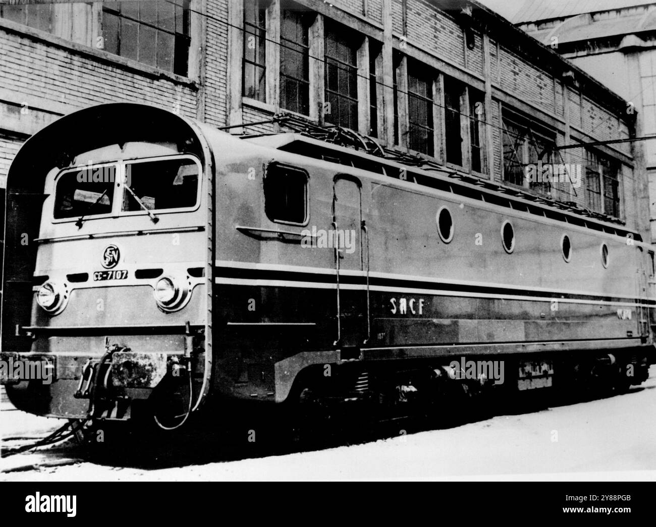 New World's Railway Speed Record -- A French electric train yesterday ...