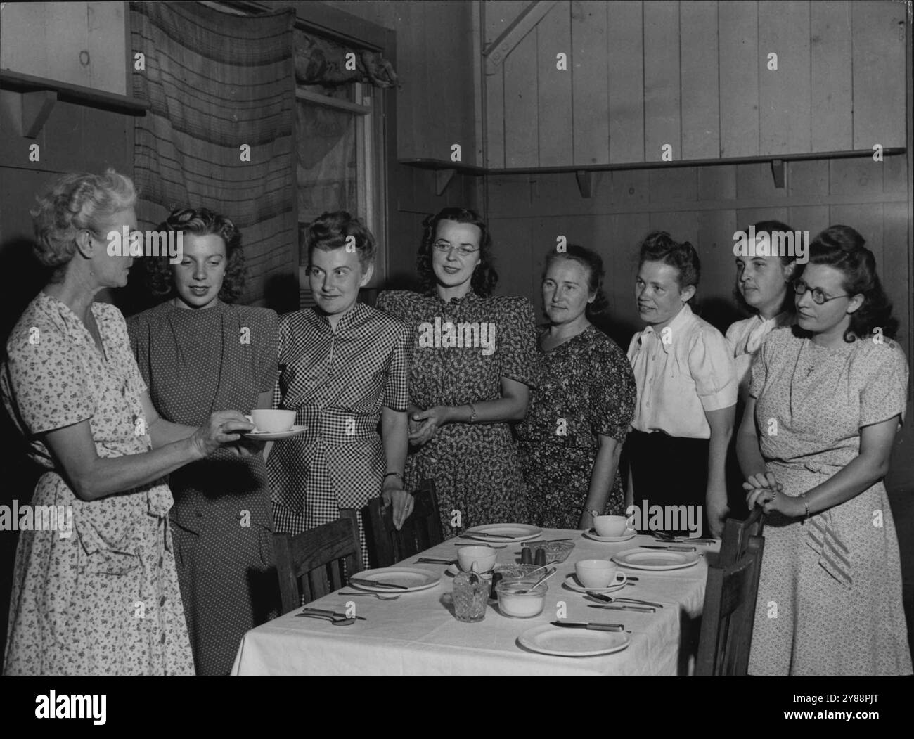 Balts Begin New Life In Australia - These girls, who are going to be ...