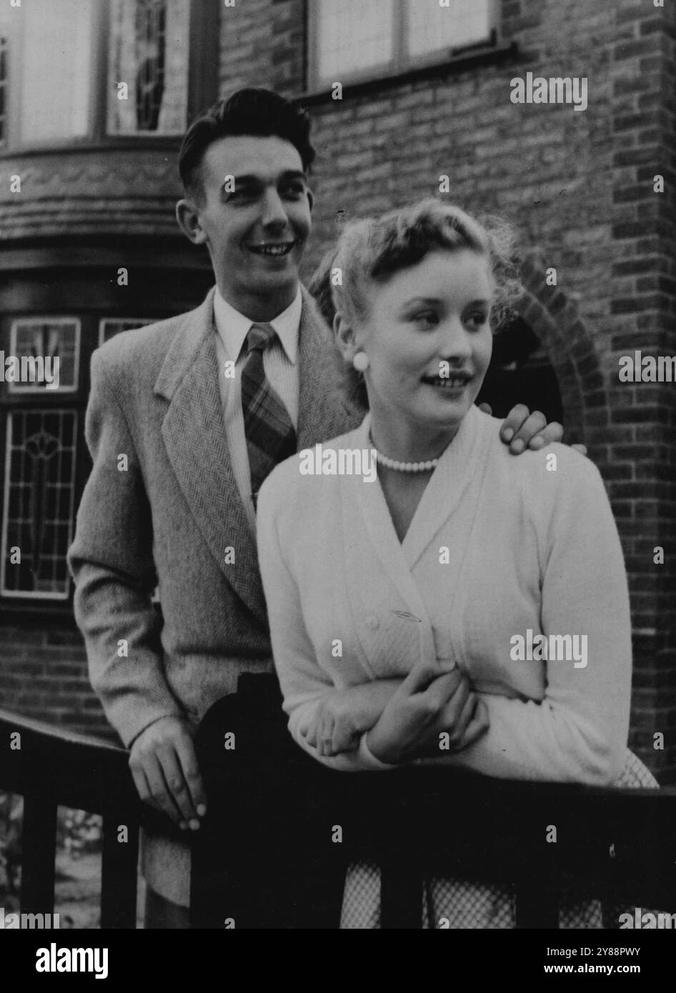 Mr dennis porritt miss barbara ann wood hi-res stock photography and ...