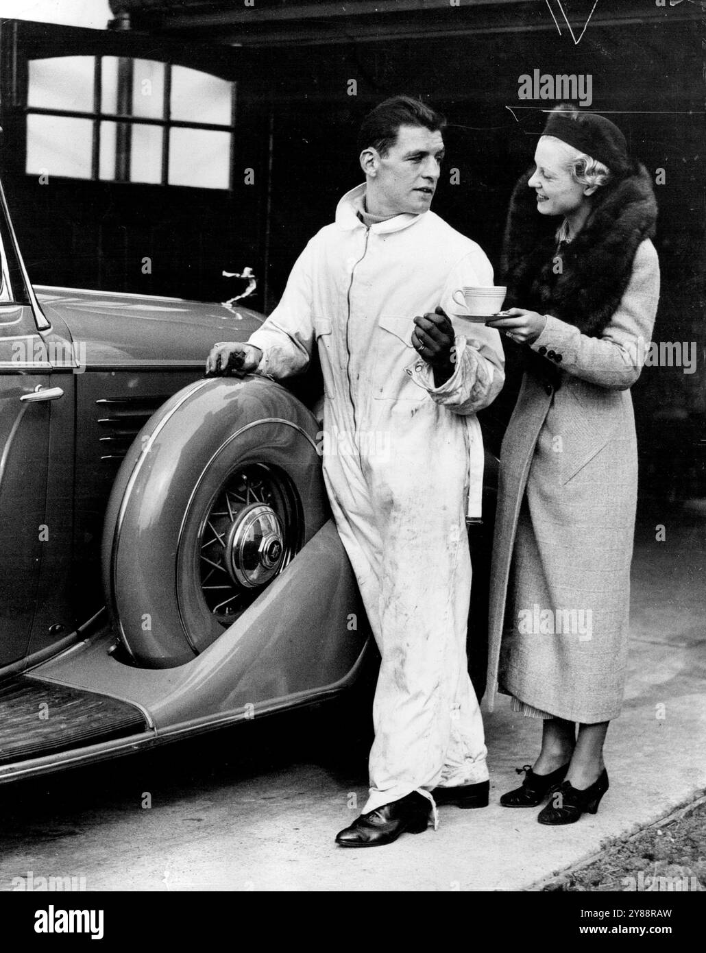 Kid Berg Prepares For His Fight With Mizler. Mrs. Kid Berg (Miss Bunty ...