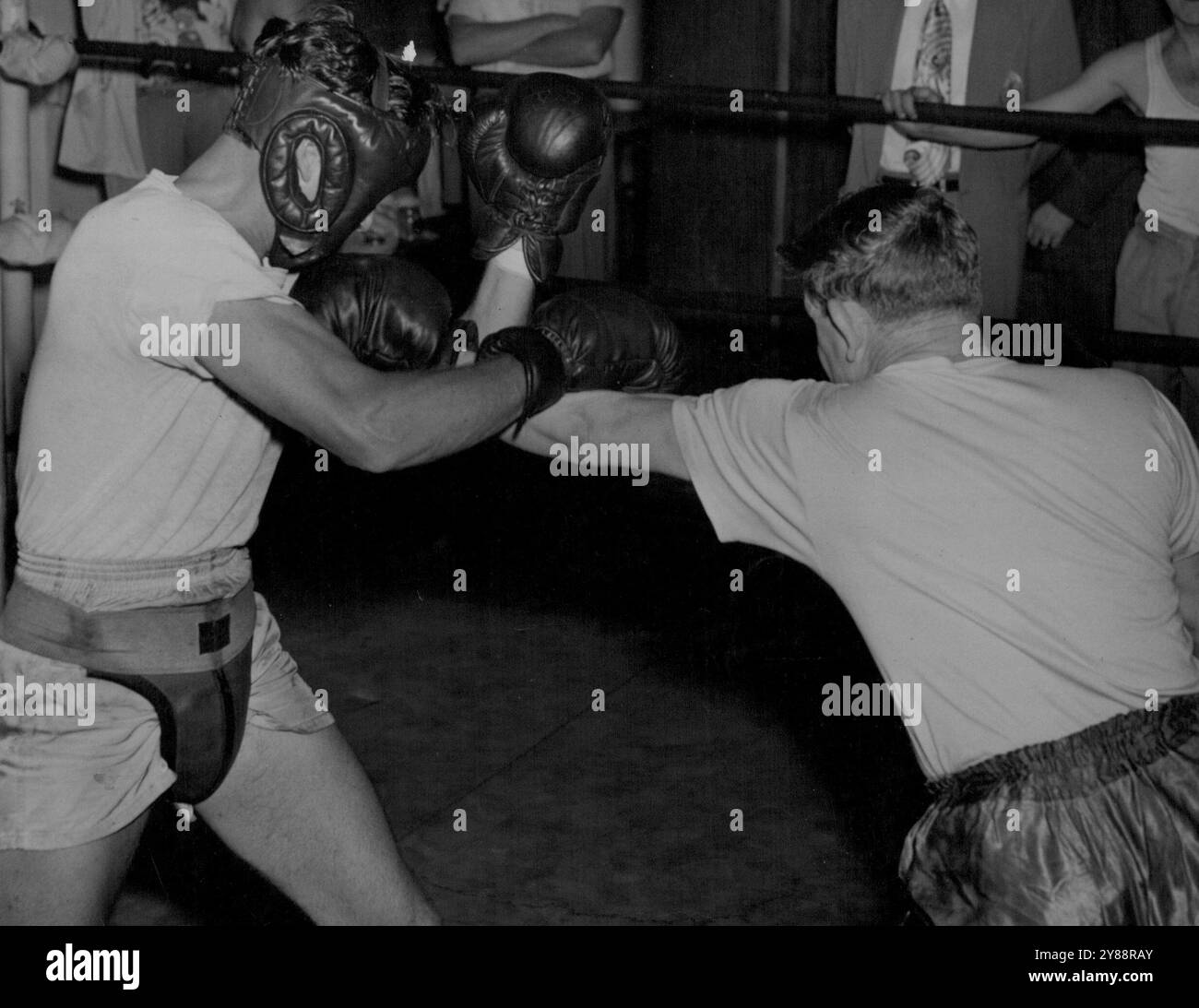 Tommy Burns. December 4, 1953 Stock Photo - Alamy