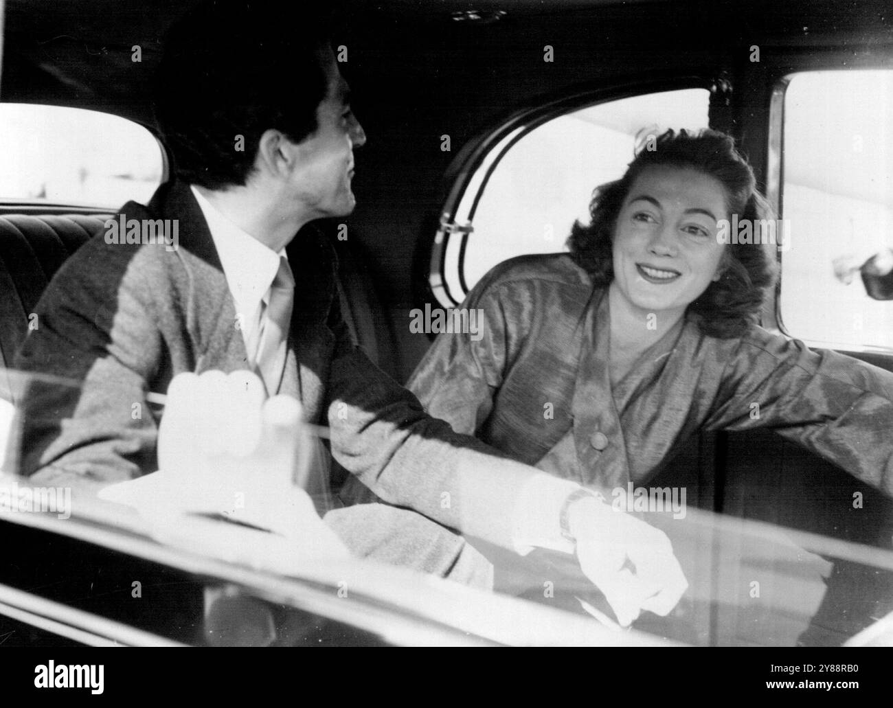 After flying home from New York, Sarah, daughter of Sir Winston ...