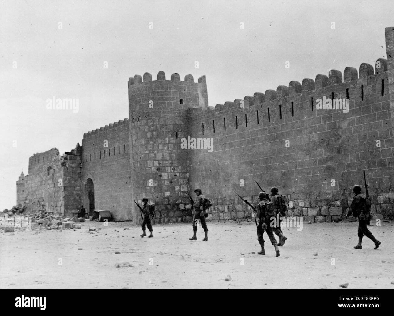 American Troops Recapture GAFSA -- A Unit of the First Infantry ...