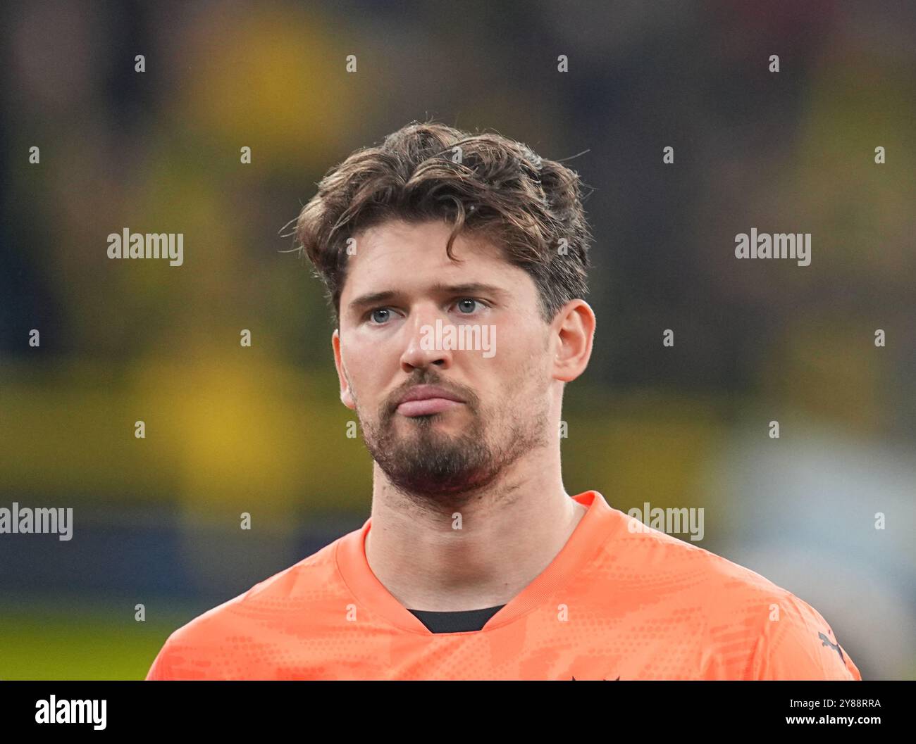 Dortmund, Germany. 1 October, 2024. Gregor Kobel of Borussia Dortmund ...