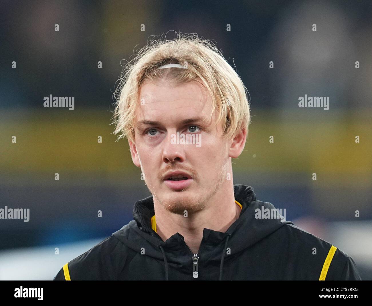 Dortmund, Germany. 1 October, 2024. Julian Brandt of Borussia Dortmund ...