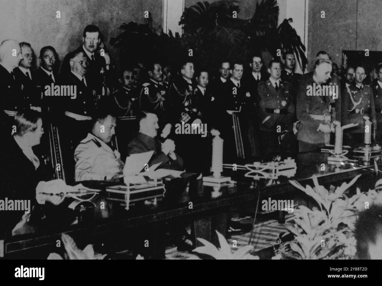 As Japan Joined the Axis Berlin -- Historic scene in Berlin during the ...