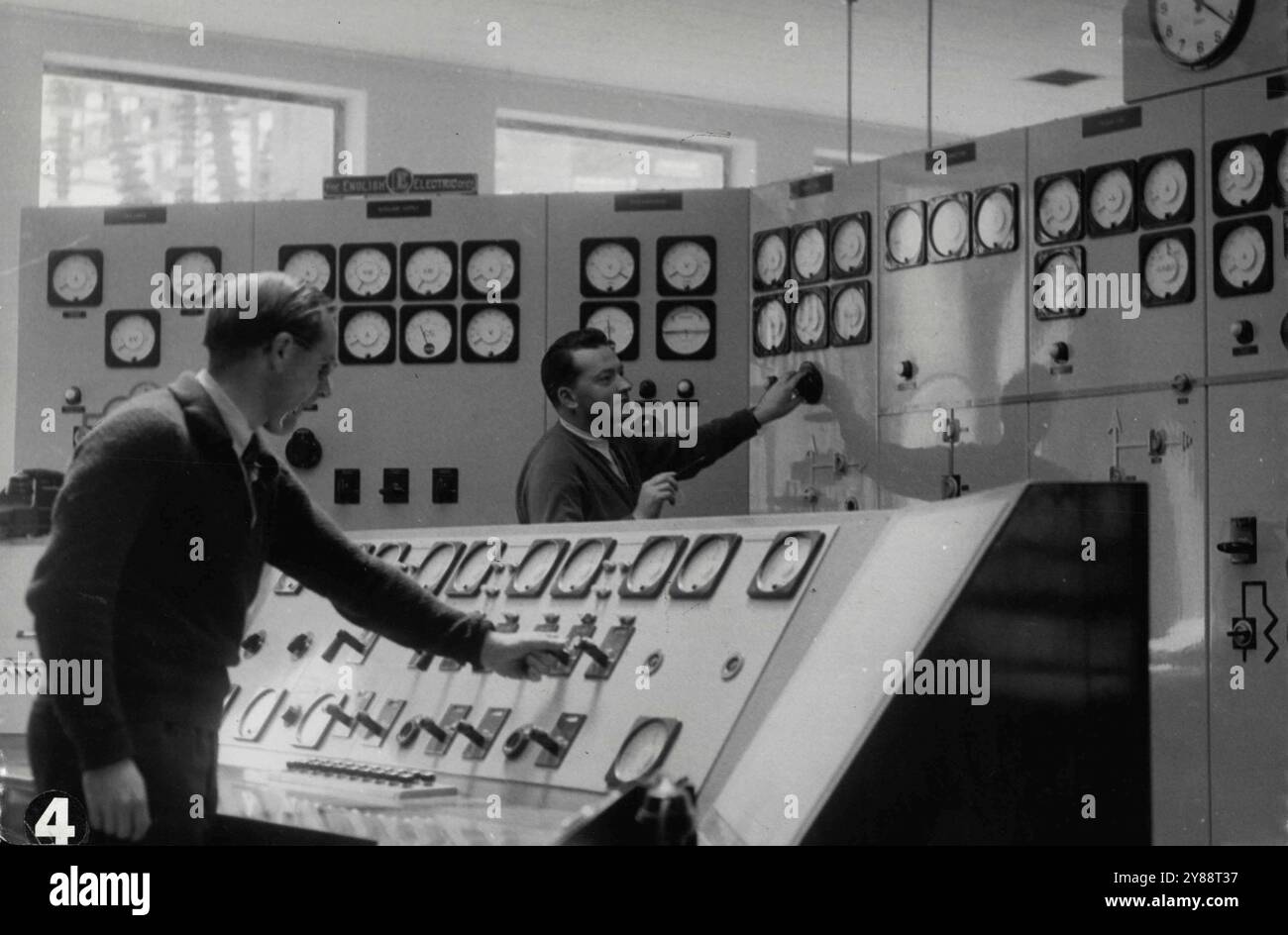 The Powerhouse showing the main control board with the Sydney switch ...