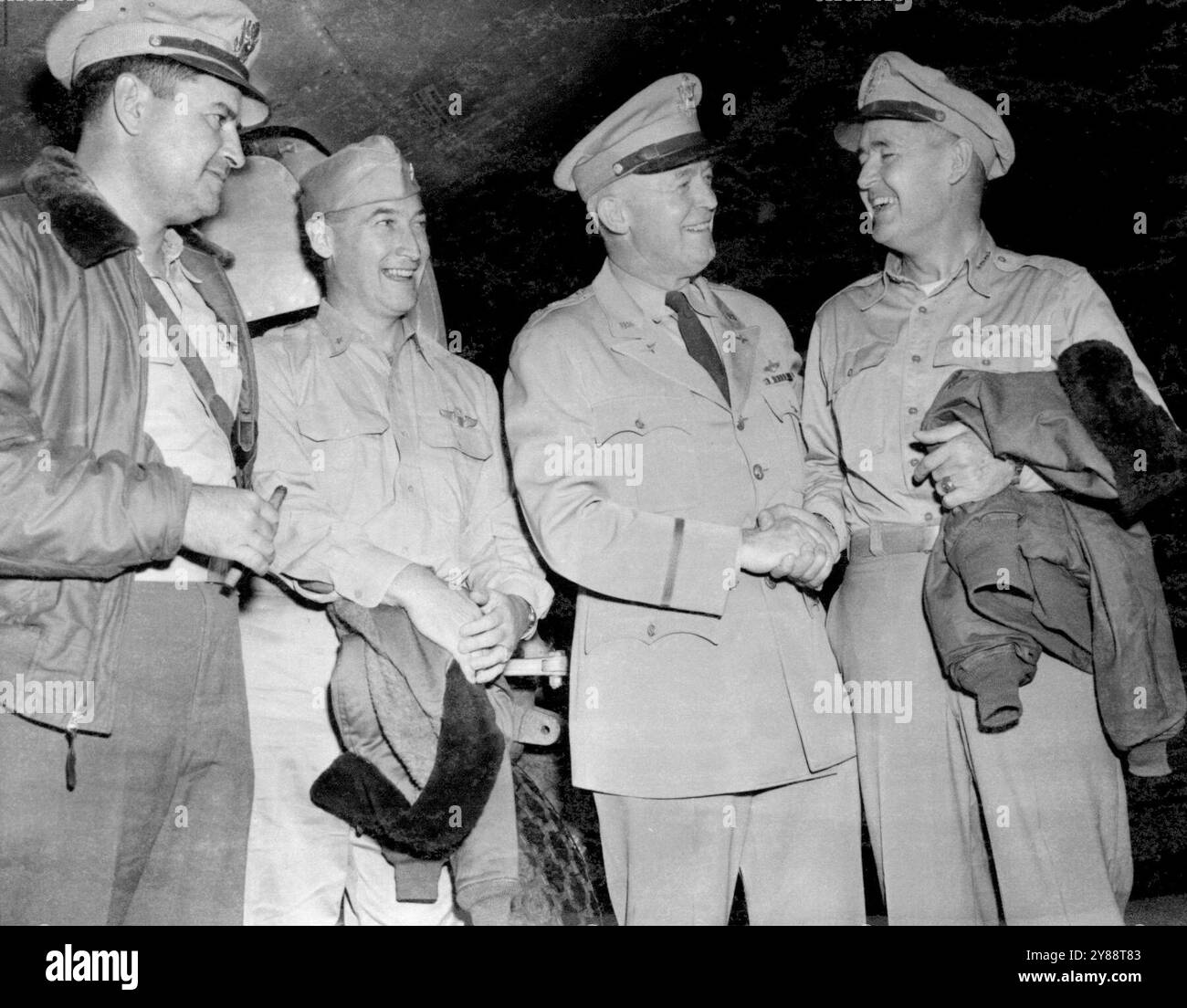 Congratulations From Chief Army Air Forces On 6500 Mile Flight From ...