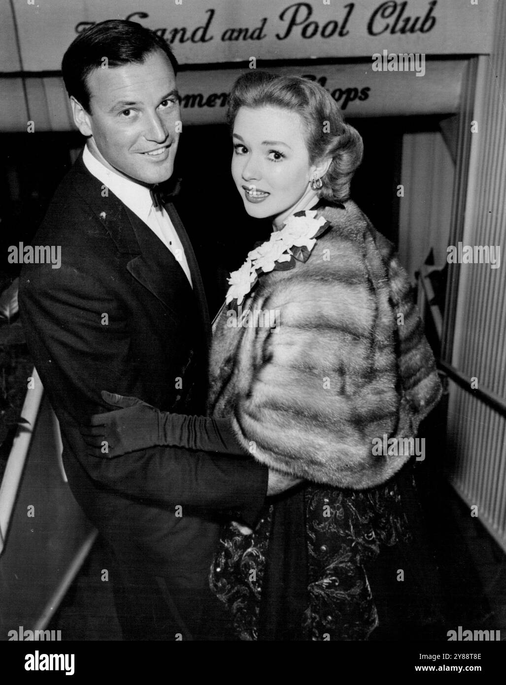 Piper Laurie attended with rising young star, Richard Anderson. It's ...