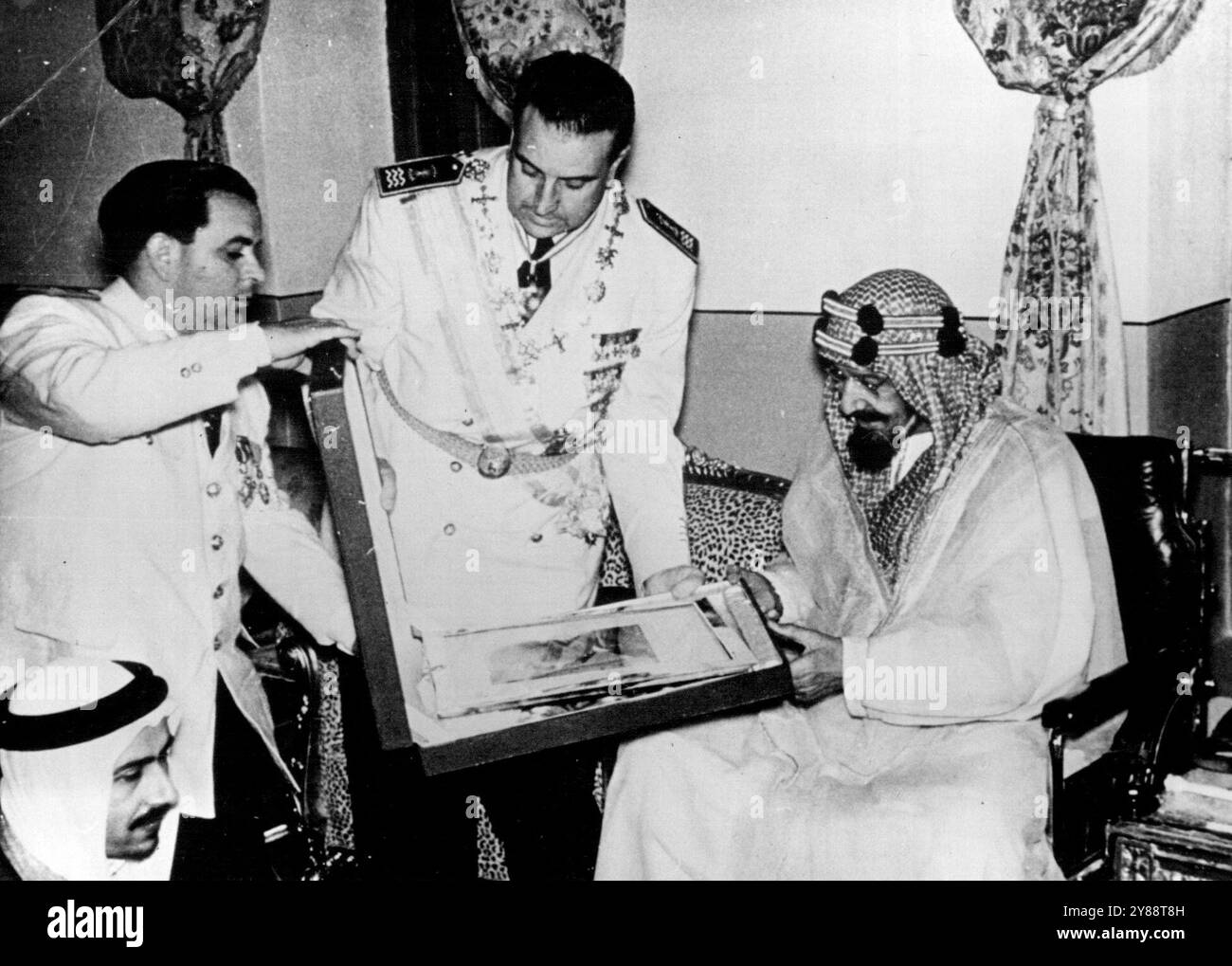 For IBN Saud - A Portrait Of Franco - Sen. Martin Artajo, head of the ...