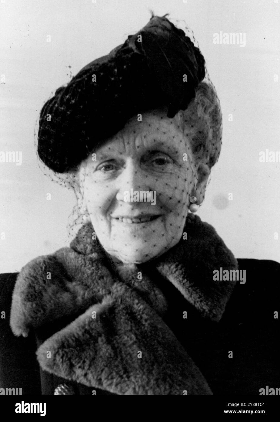 Lady Nancy Astor. June 24, 1953. (Photo by Reuterphoto Stock Photo - Alamy