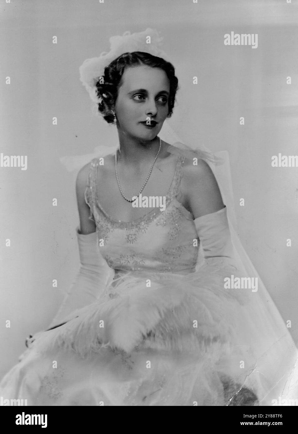 Mrs. Geoffrey Ashton who was presented *****. August 2, 1937. (Photo by ...