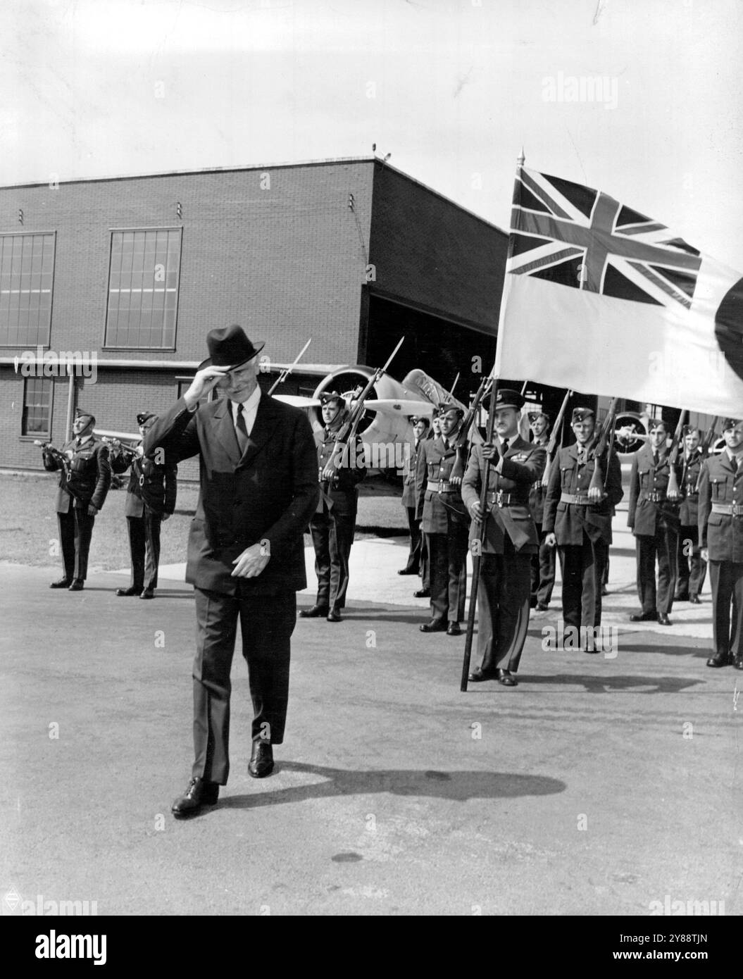 The Earl of Athlone, Governor General of Canada, has just presented a ...