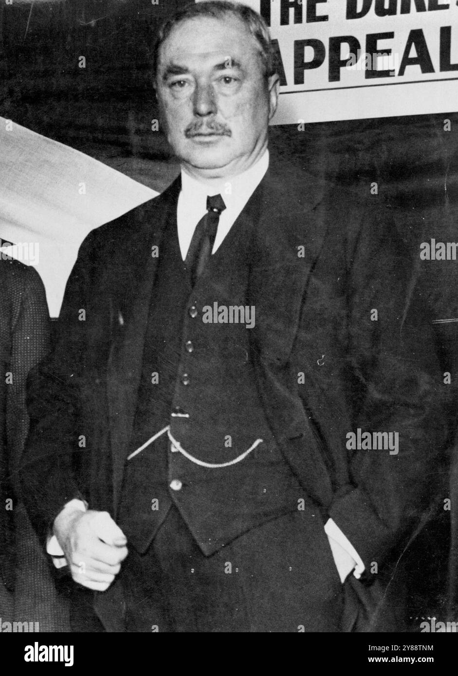 "Simons for the Duke of Atholl". A recent picture of the Duke of Athell ...