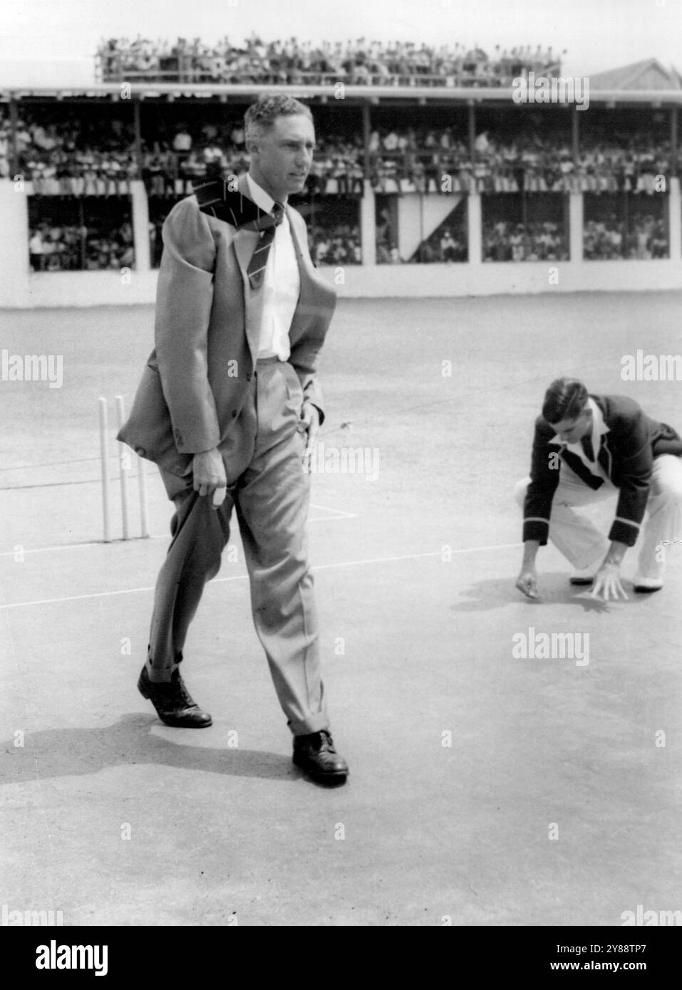 Denis Atkinson - Kingston Jamaica March 26 - Atkins and ***** (right ...