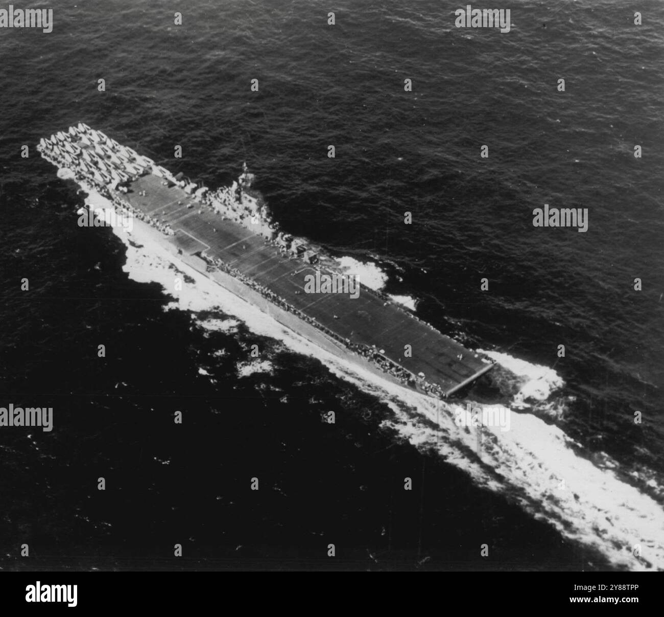 Carrier Damaged In Mid-Atlantic Collision - The Navy said today the ...