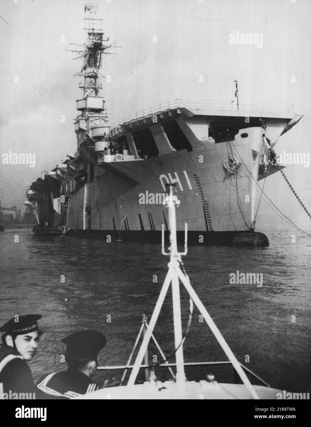 A Fighting Dutchman: A view of the Dutch aircraft carrier Karel Doorman ...