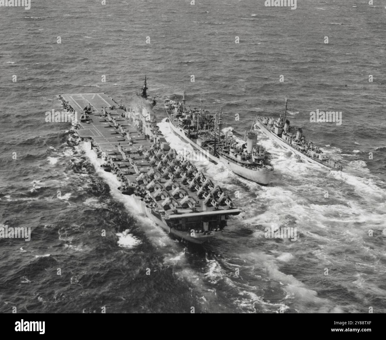 Naval Operations In The Sea of Japan - The fast aircraft carrier USS ...