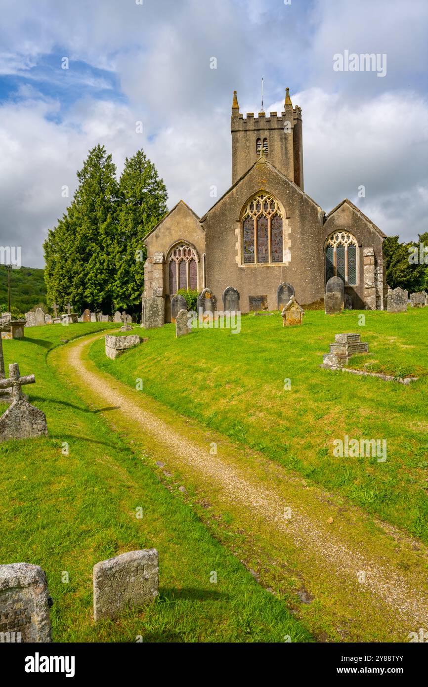 Exterior of St John the Baptist Church which is built of granite North ...