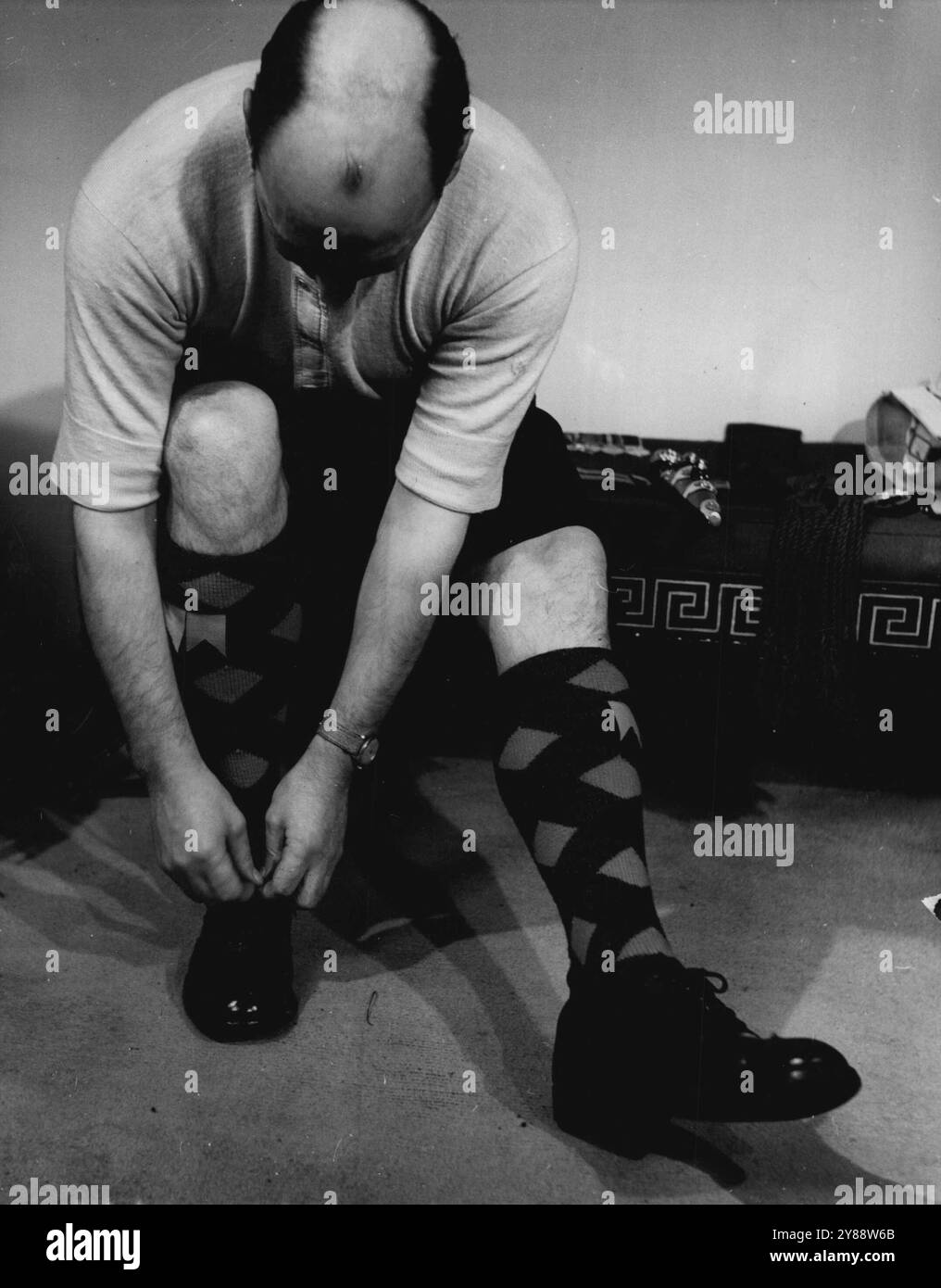 The Bandmaster Of The Black Watch Puts On His Gala Uniform -- Highland ...